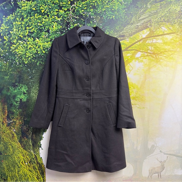 Ann Taylor | Jackets & Coats | Anne Taylor Coat Long Knee Length Warm ...
